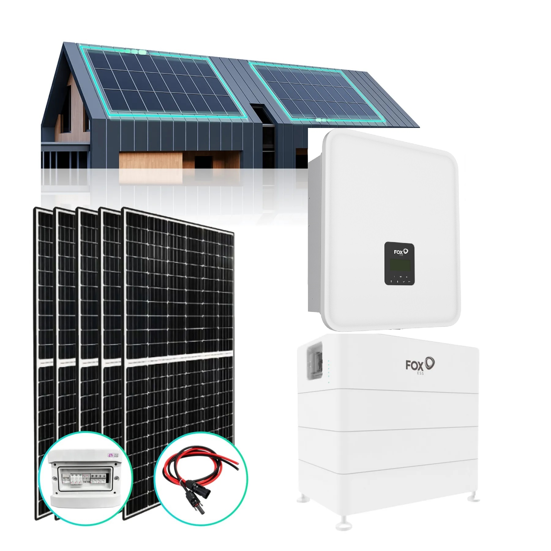 Інвертор FOX ESS Single Phase Hybrid 12-0-Е 12.0kW+WiFi купити у Києві ...